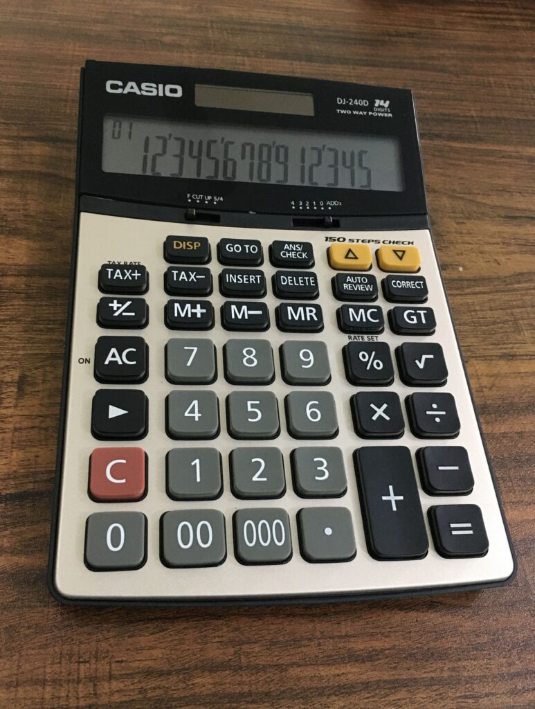 CASIO DJ-240D Desk Calculator – BabaGroup.Pk