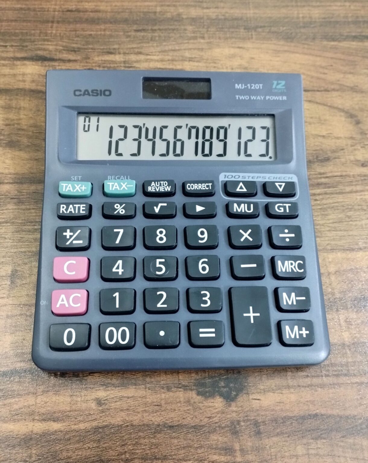CASIO MJ-120T Desk Calculator – BabaGroup.Pk