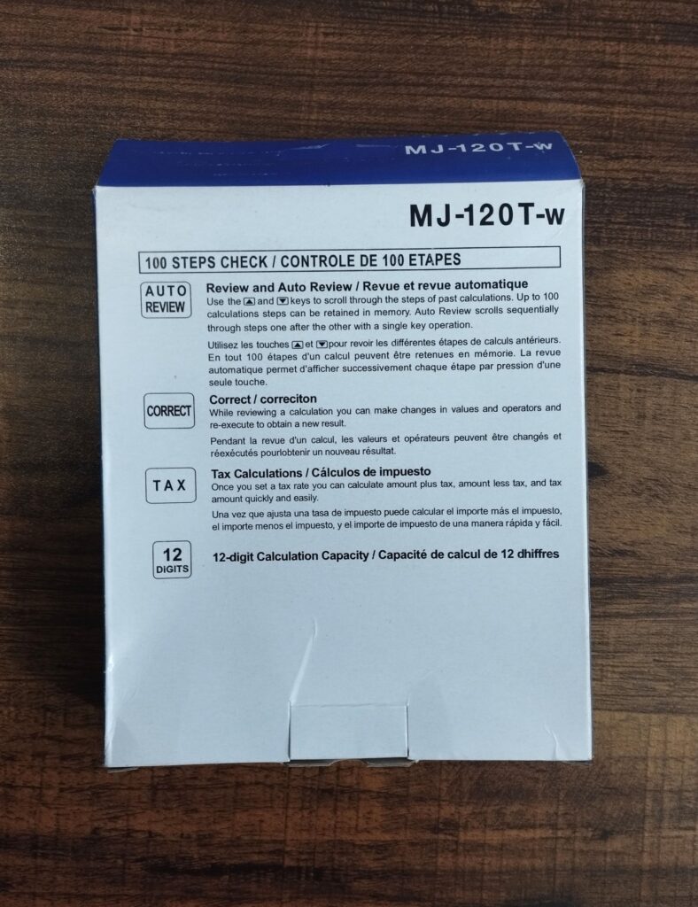 CASIO MJ-120T Desk Calculator – BabaGroup.Pk